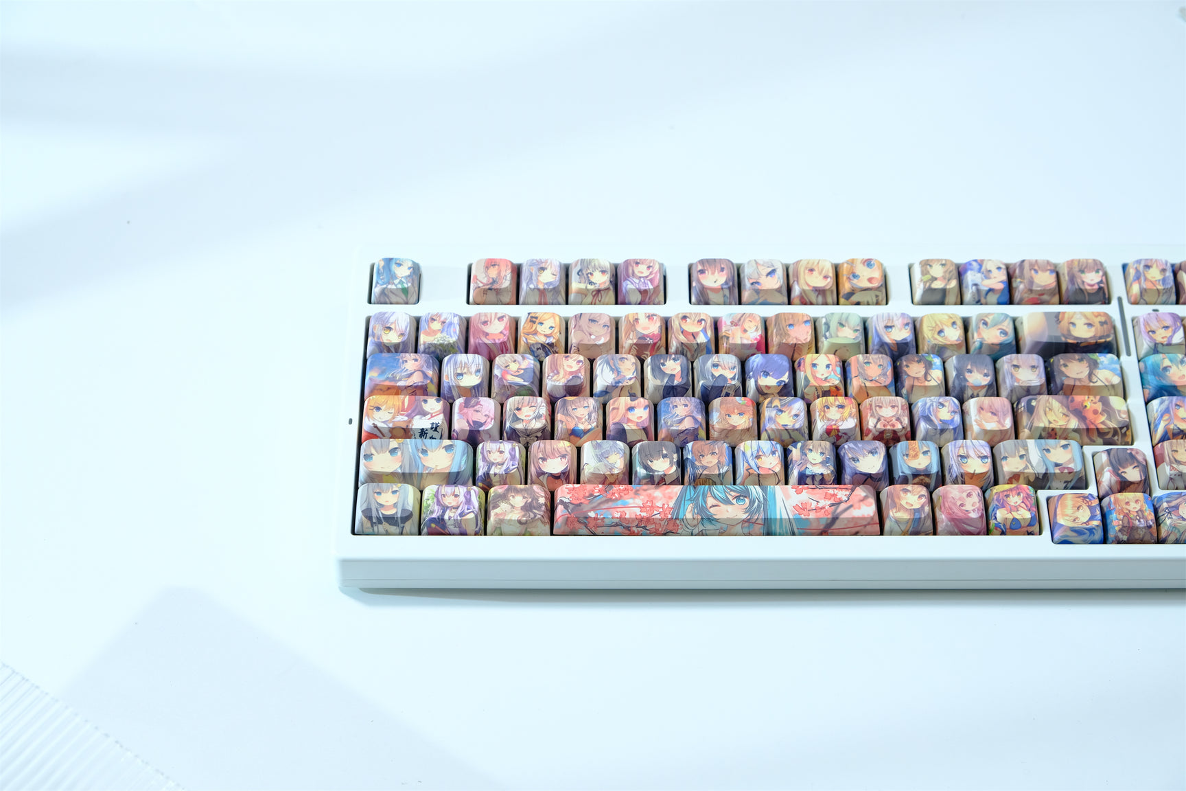 Anime Girls Icon PBT XDA Keycap Set Theme Custom PBT Keycap Set // XDA