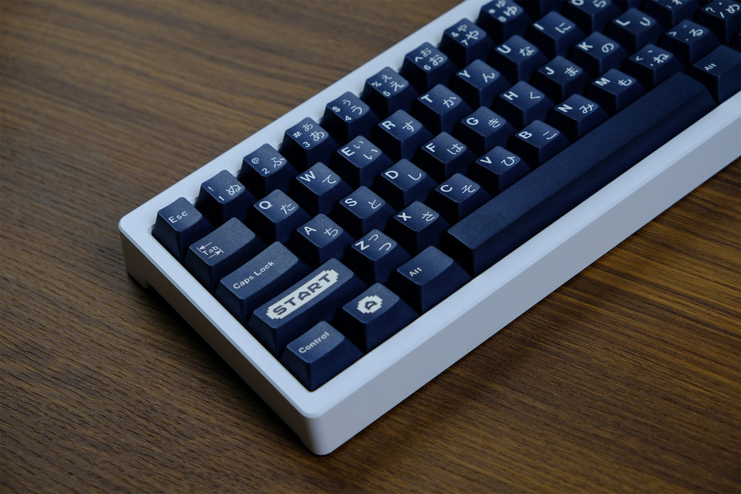 Black FC Game Custom PBT Keycap Set // Cherry | Japanese Keycap PBT