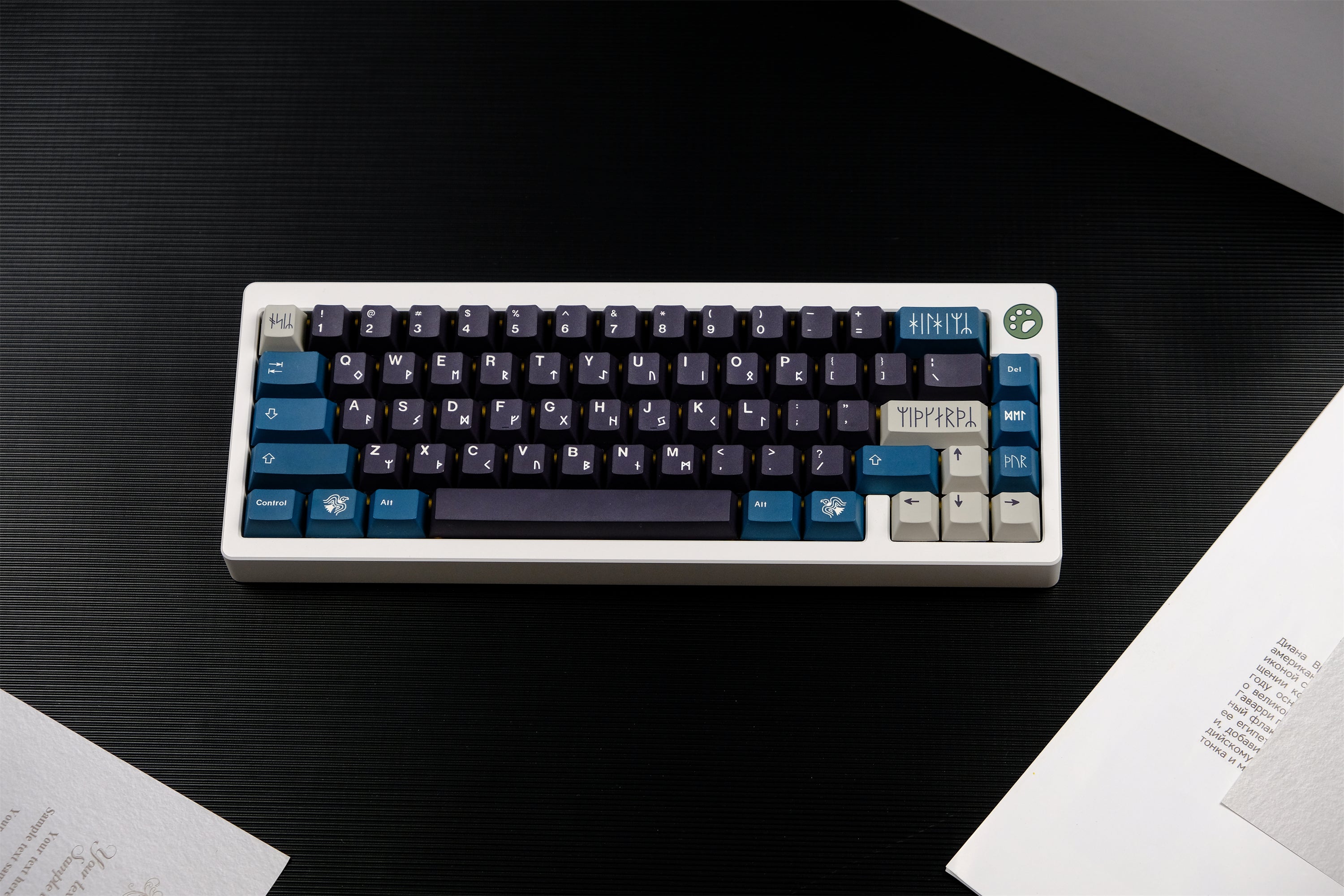 Norse Custom PBT Keycap Set // Cherry