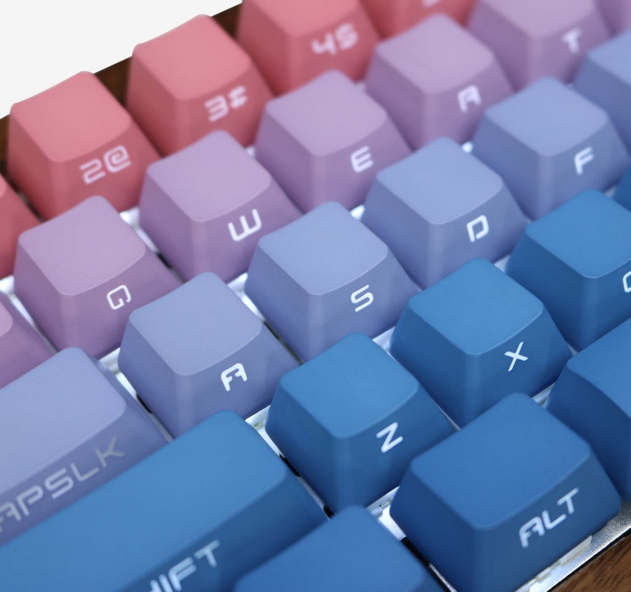 Sunset Gradient PBT Keycap Set // OEM