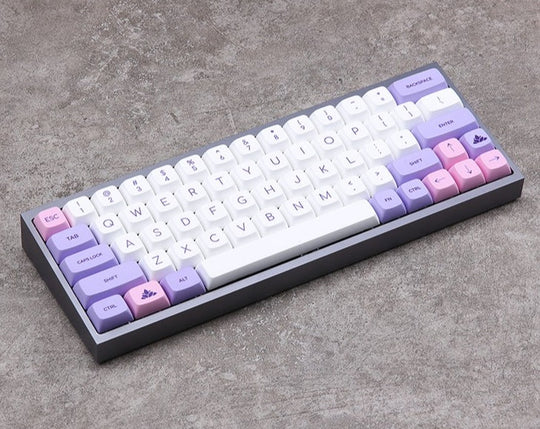 Creamy Sakura Custom PBT Keycap Set