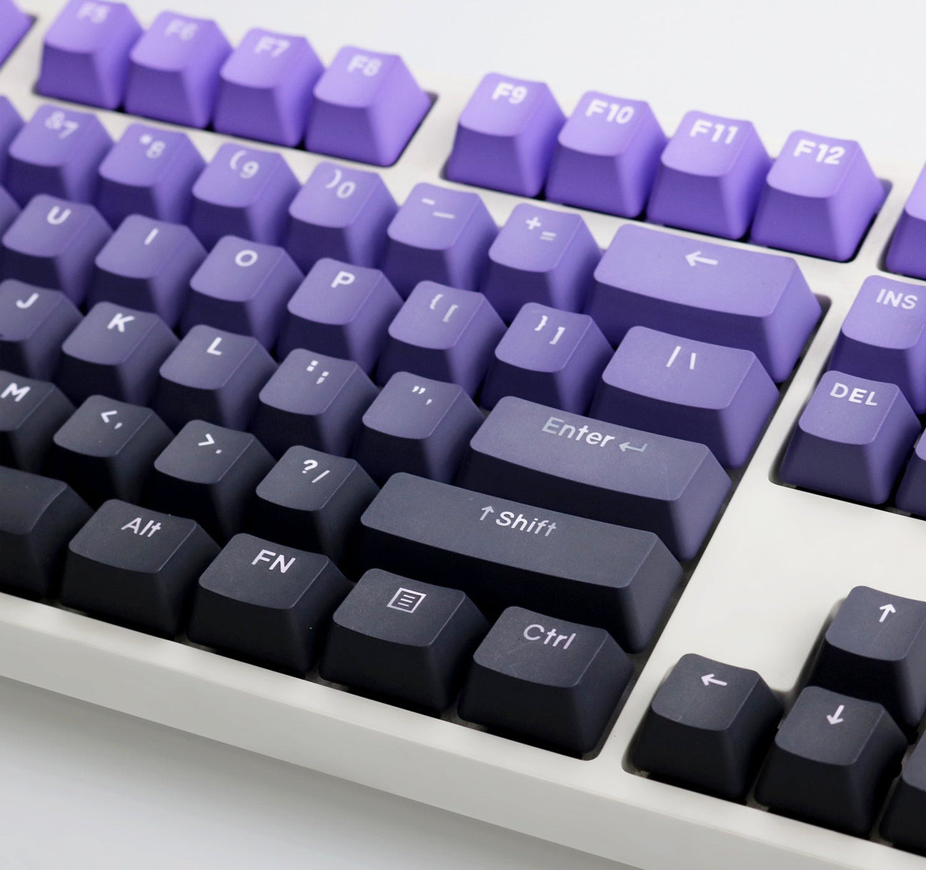 Purple Gradient PBT Keycap Set // OEM | Purple Keycap Set