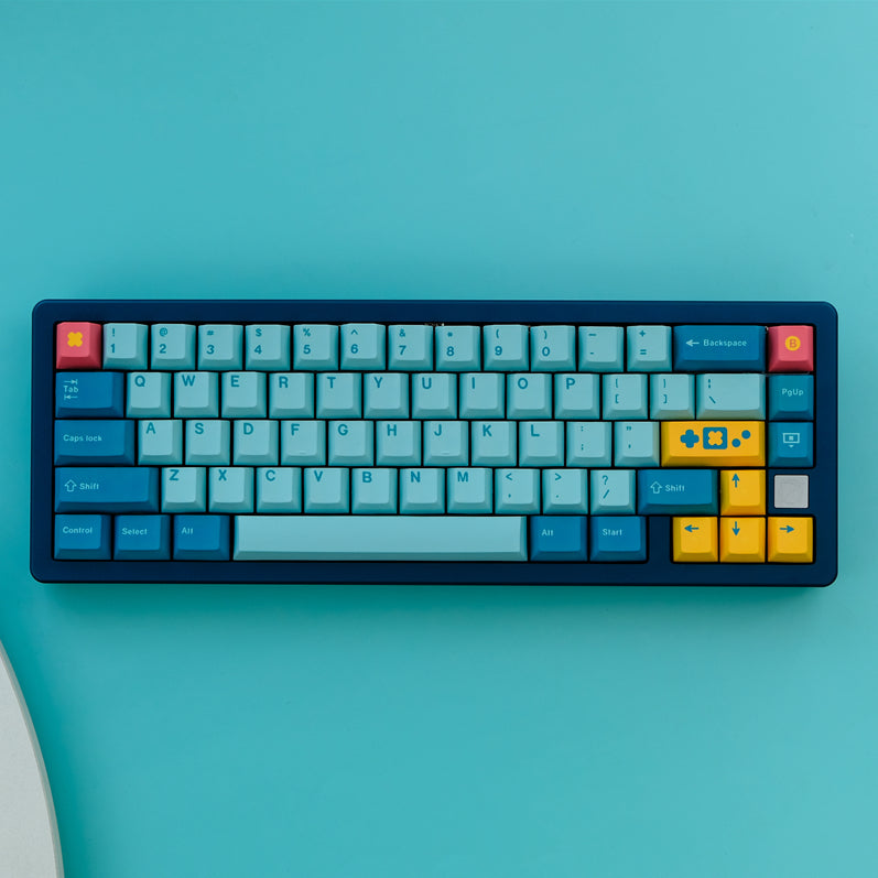 Retrocast Game Console PBT Keycap Set // Cherry