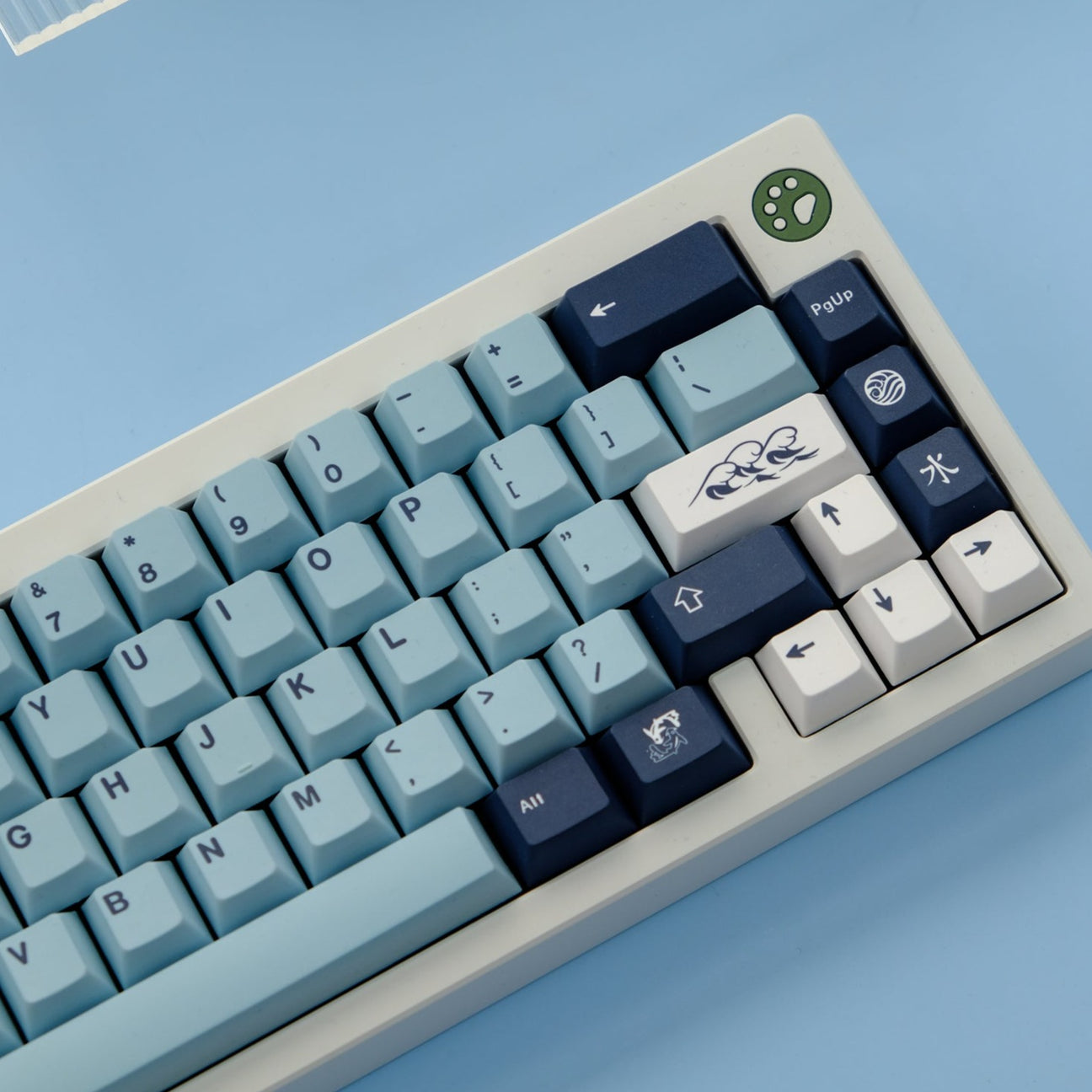 Mizu/Water PBT Keycap Set // Cherry