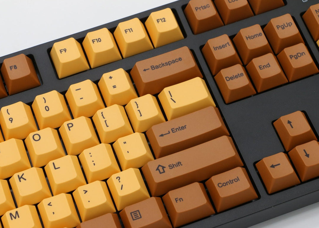 Chocolate Cheese PBT Keycap Set // Cherry