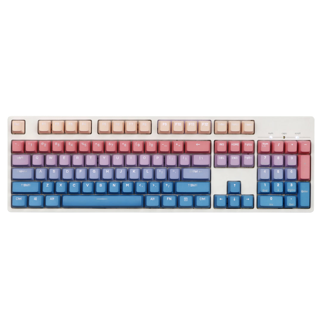 Sunset Gradient PBT Keycap Set // OEM