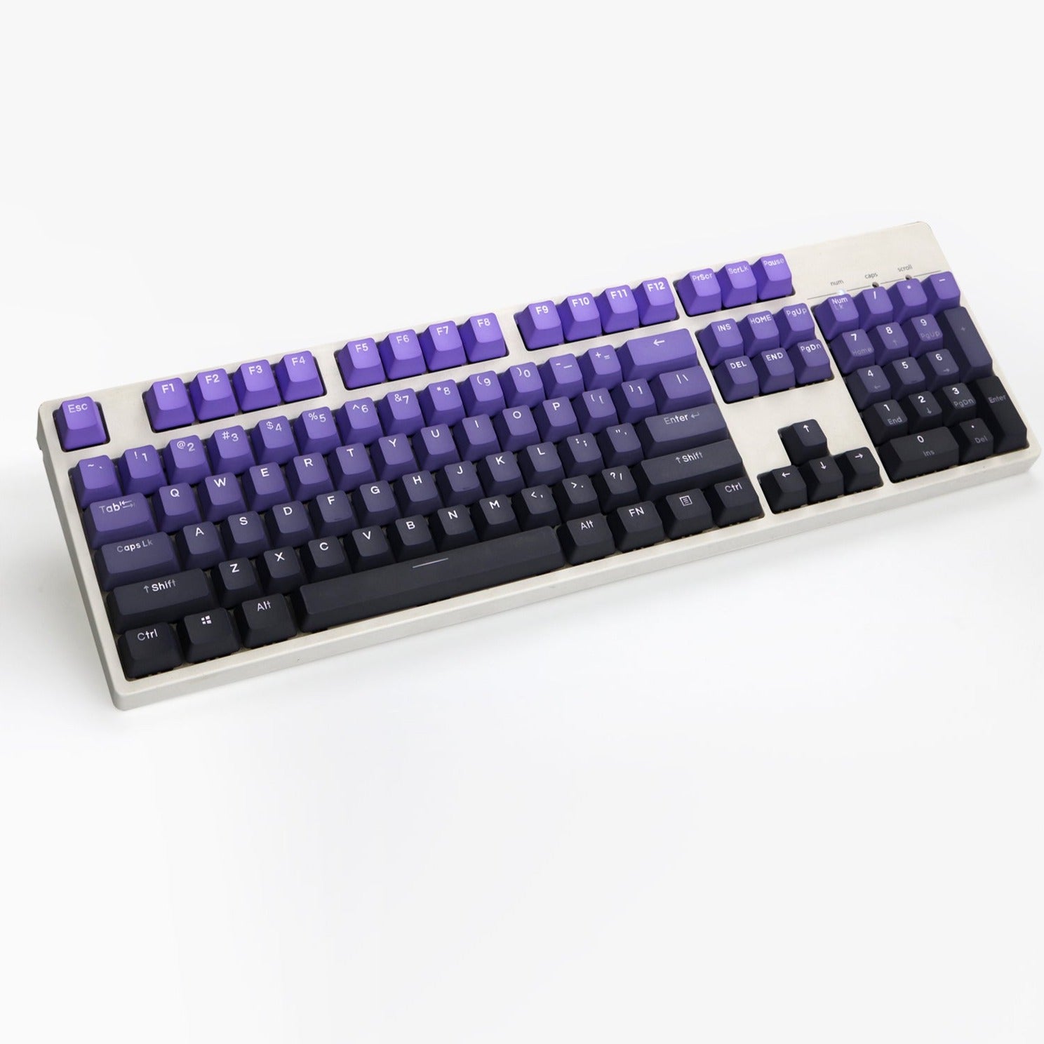 Purple Gradient PBT Keycap Set // OEM | Purple Keycap Set