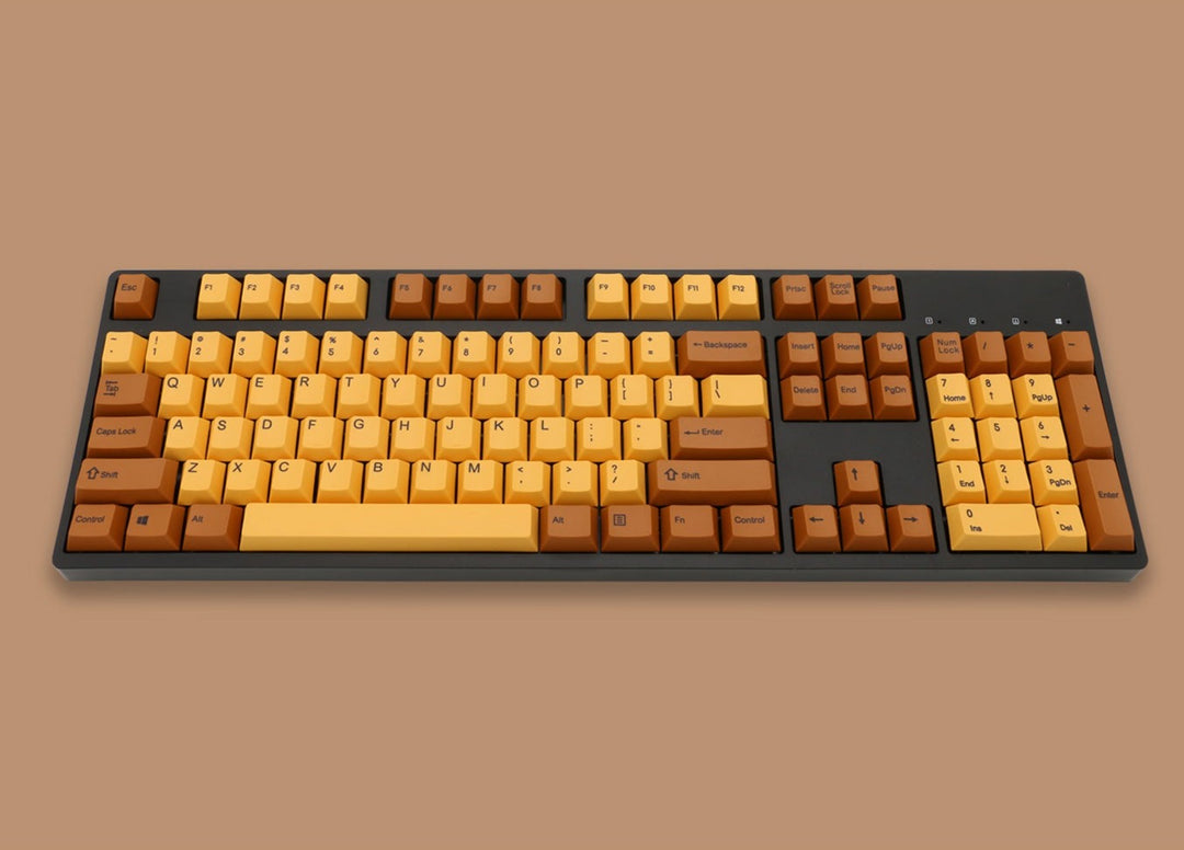 Chocolate Cheese PBT Keycap Set // Cherry