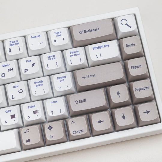 Adobe Illustrator PBT Keycap Set // XDA