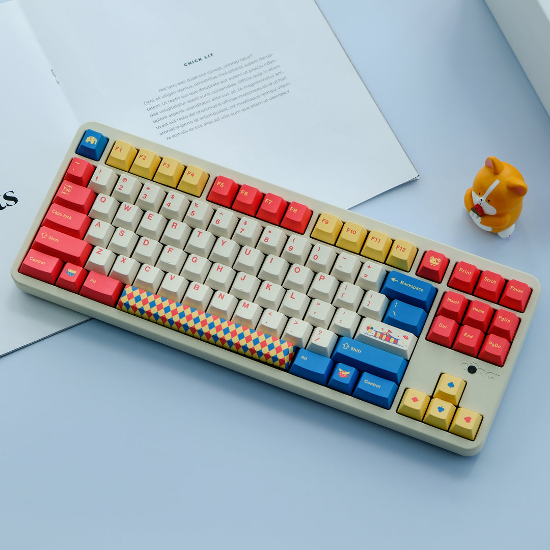 Carnival PBT Keycap Set // Cherry