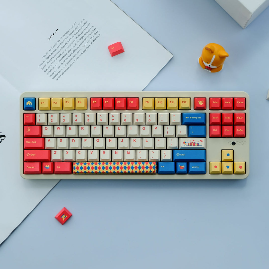 Carnival PBT Keycap Set // Cherry