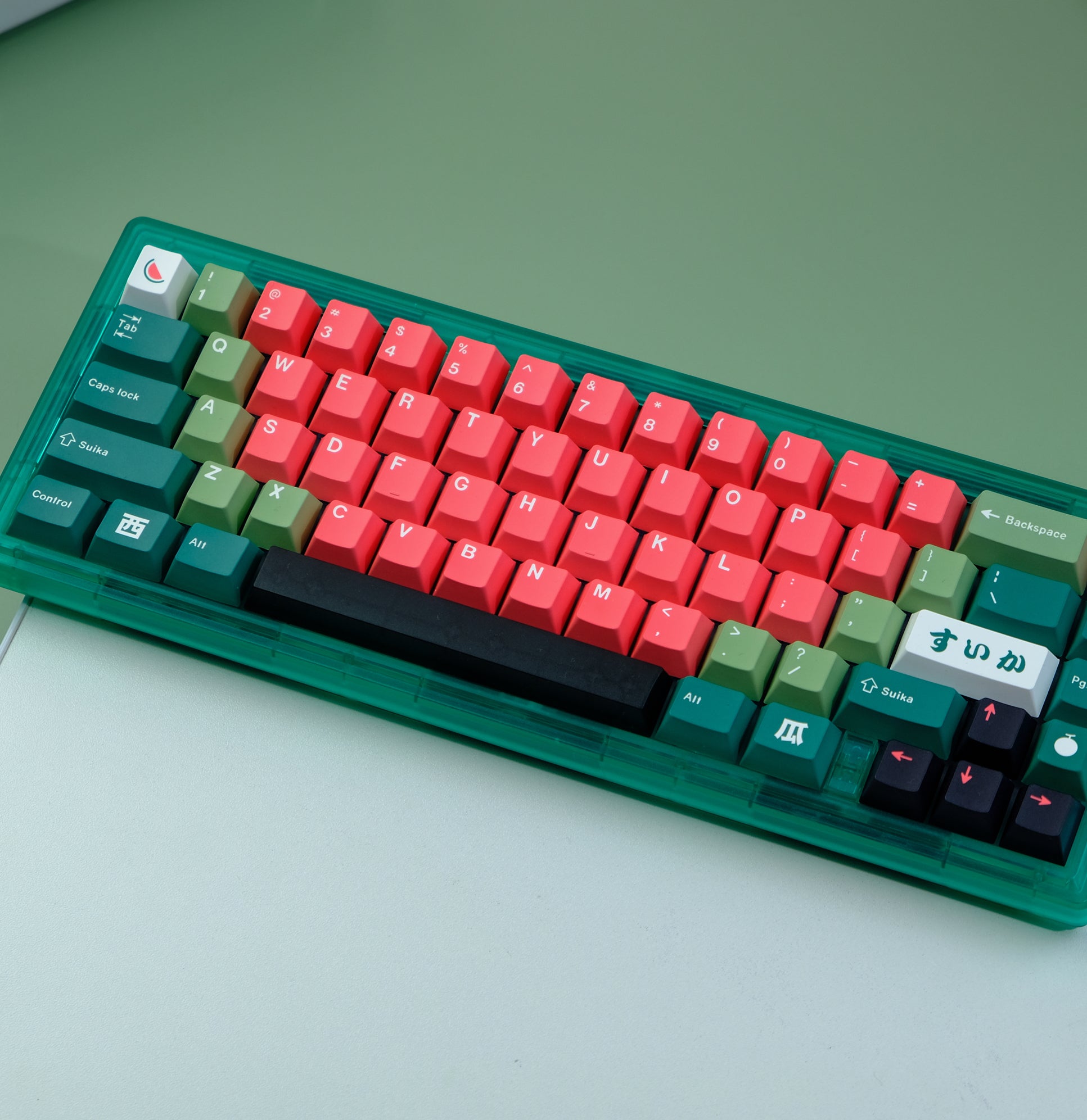 Watermelon PBT Keycap Set // Cherry