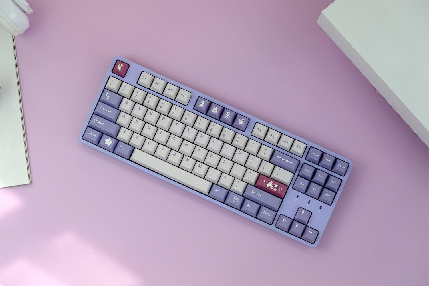 Rabbit PBT Keycap Set // Cherry