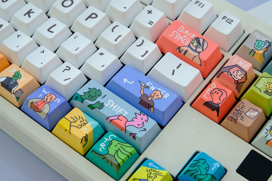 'So Fancy' PBT Keycap Set // Cherry