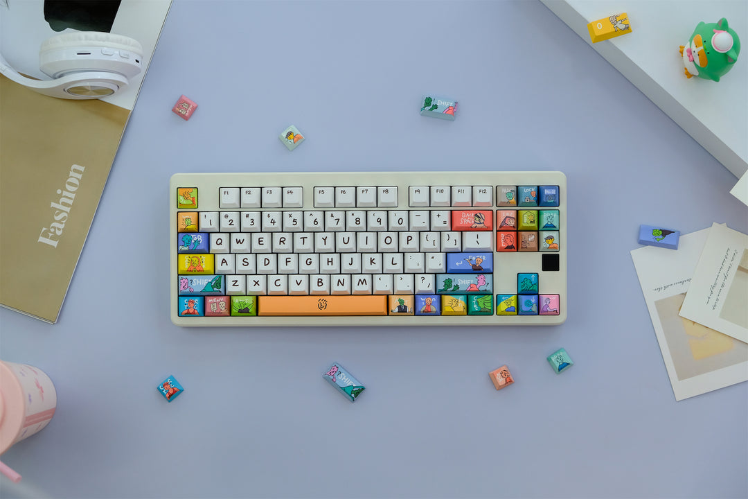 'So Fancy' PBT Keycap Set // Cherry