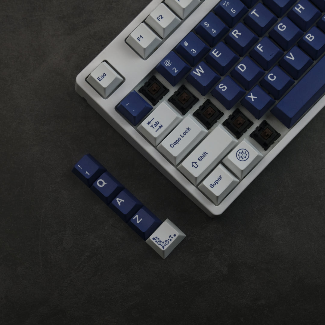 Lazurite Custom PBT Keycap Set // Cherry